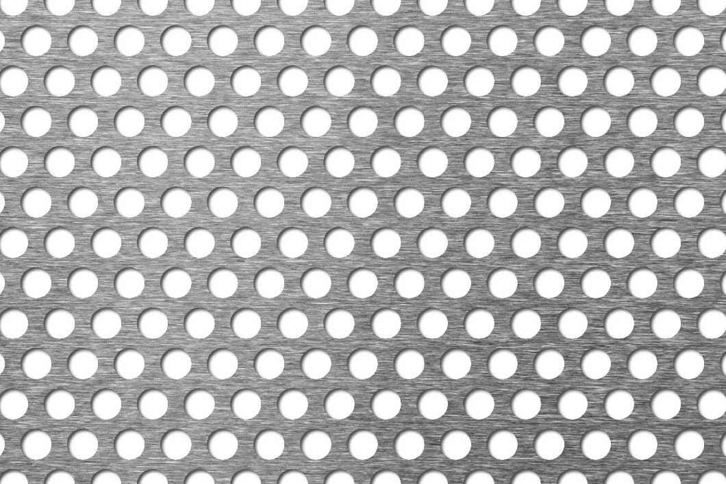 R8 T12 Perforated sheet Stainless steel