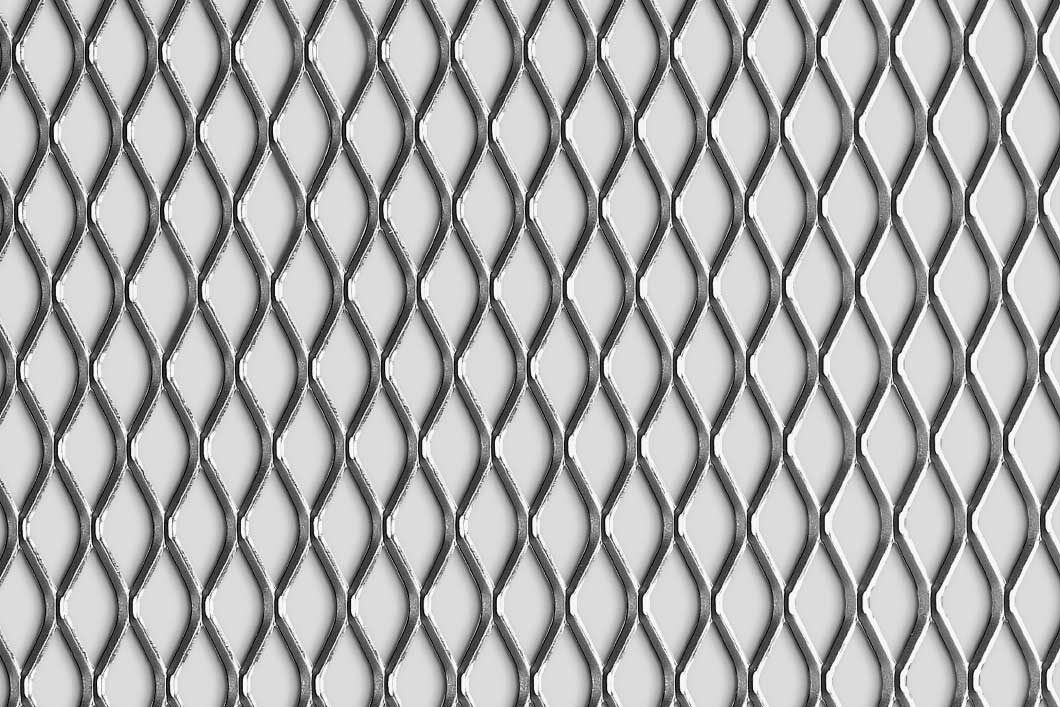 Rhomb 28x13x2 Expanded metal Mild Steel